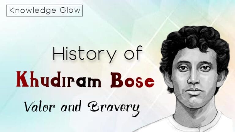 History of Khudiram Bose Valor and Bravery | Knowledge Glow