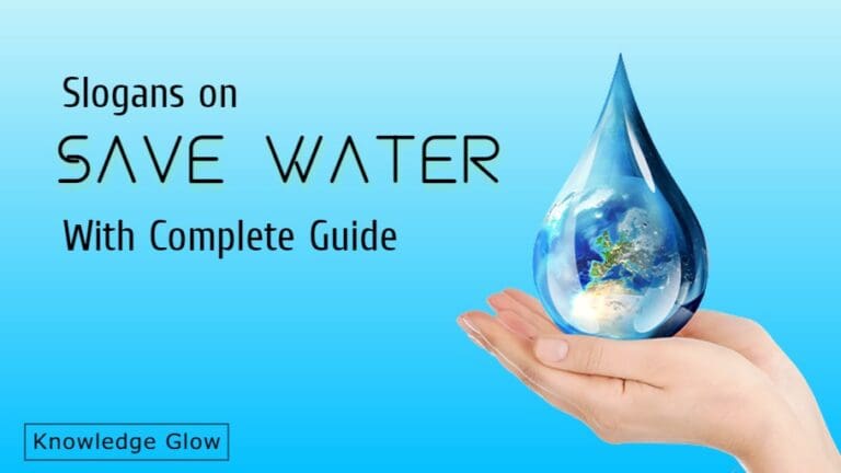Slogans on Save Water With Complete Guide - Knowledge Glow