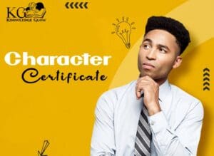 Application For Character Certificate | Learn How to Write, why is ...