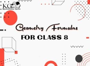 Geometry Formulas For Class 8