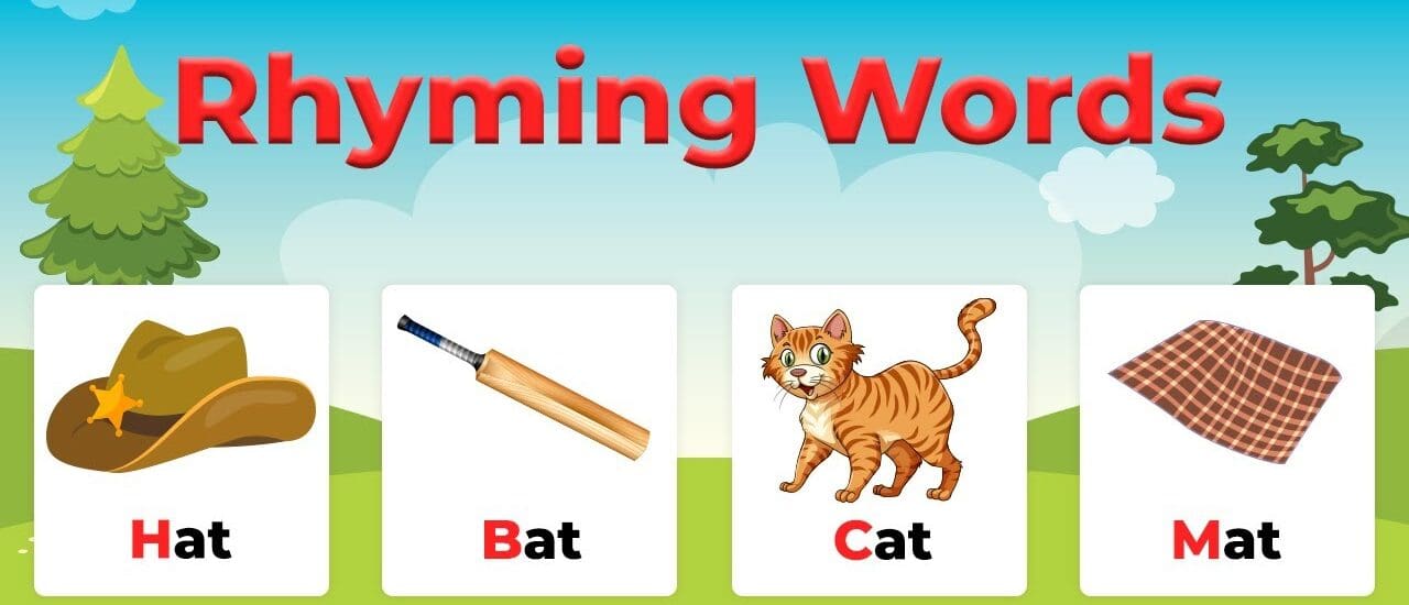 Rhyming Words Knowledge Glow