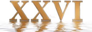 XXVI Roman Numerals | How to Write XXVI in Numbers? | Knowledge Glow